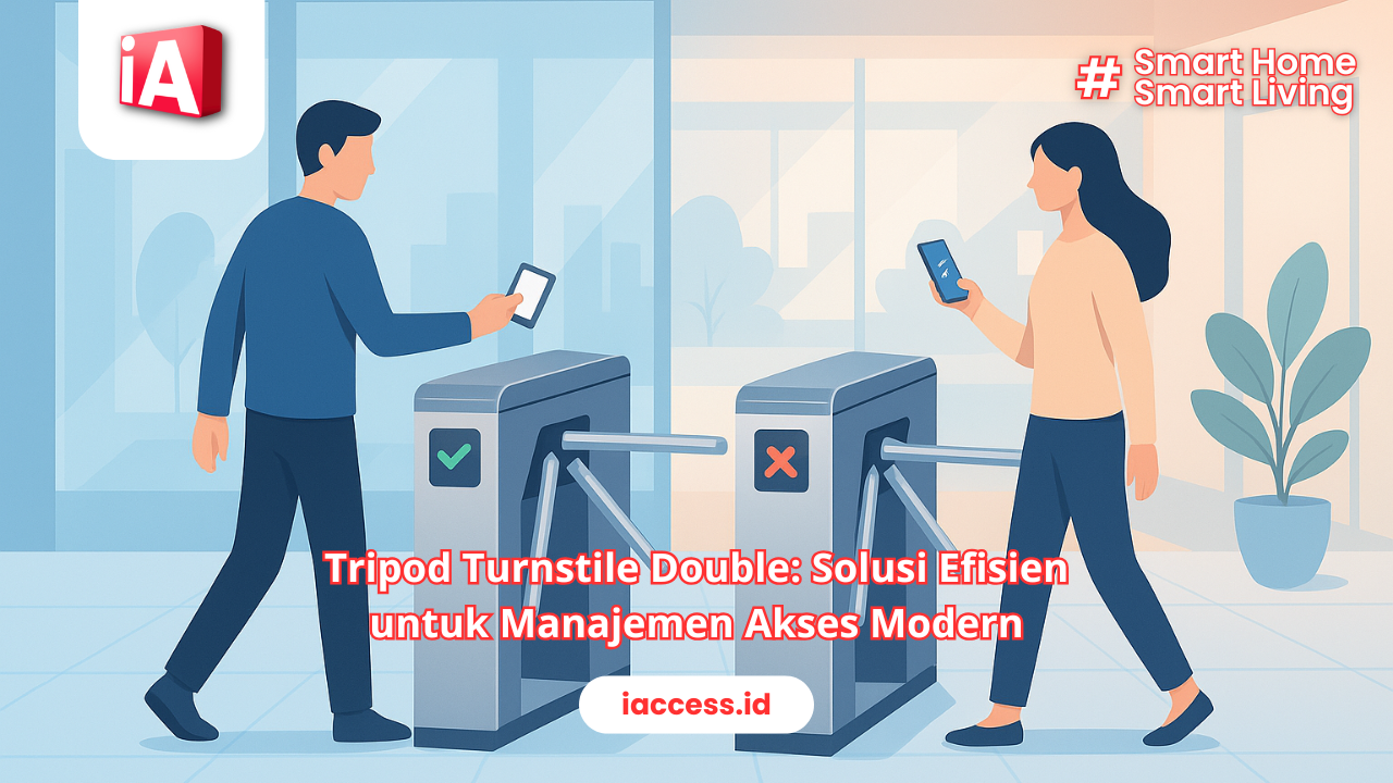 Tripod Turnstile Double: Solusi Efisien untuk Manajemen Akses Modern ...